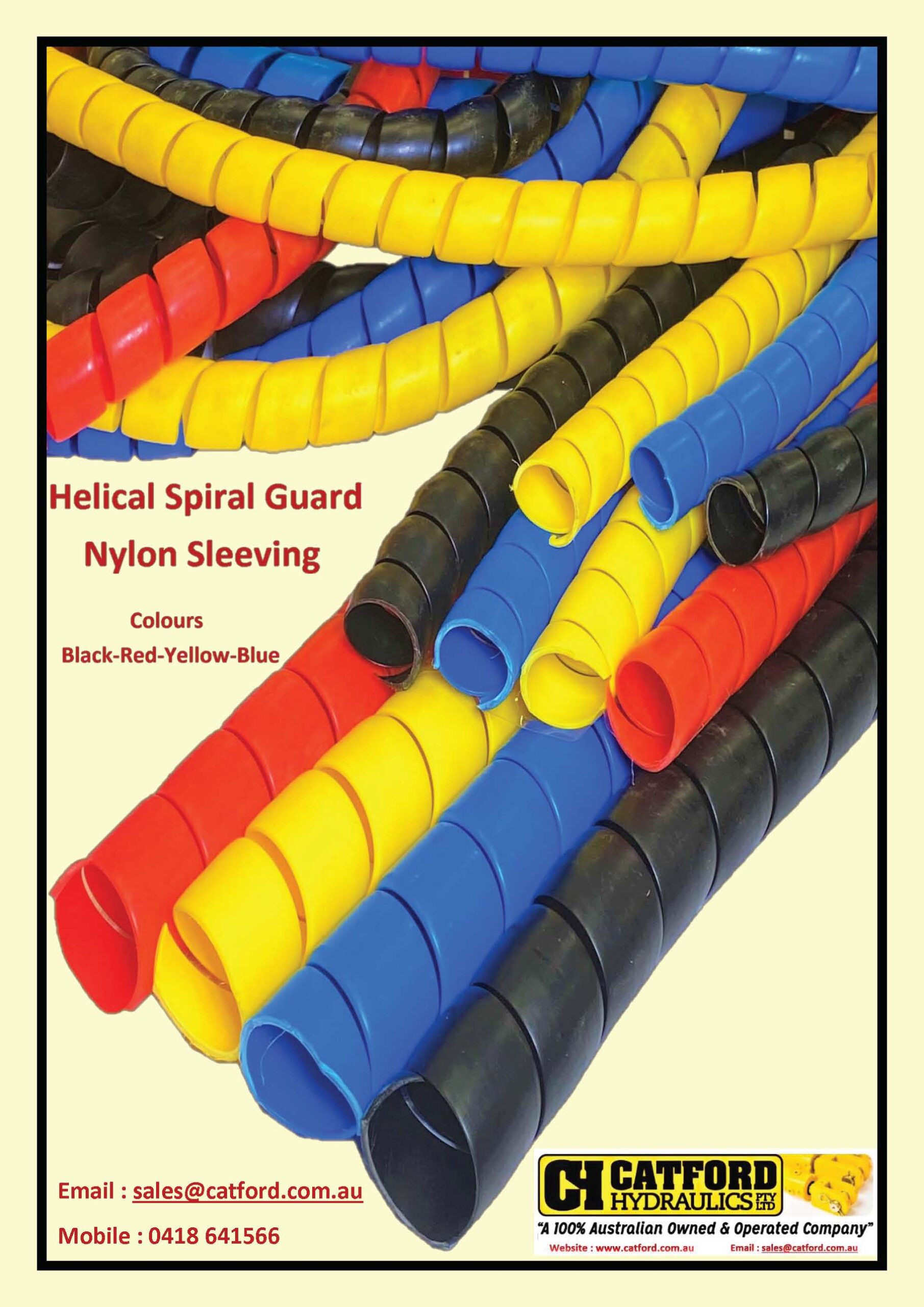 Helical Spiral Guard - Catford Engineering