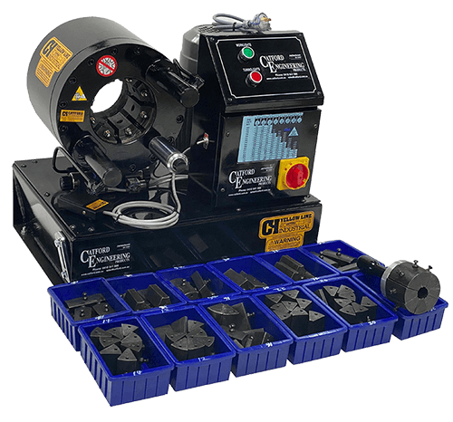 Hose Crimping Machines 240V, 12V, Hand Pump - Catford Engineering